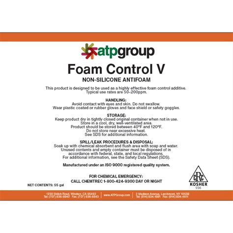 Foam Control V Atpgroup