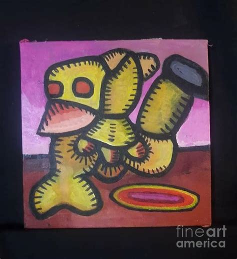 Duckman Breaking Painting By Seamus Leo Fine Art America