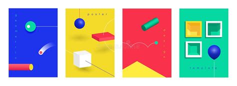 Isometric Shapes 3d Geometric Form Flat Geometry Polygon Objects Such As Prism Pyramid