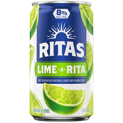 Ritas Lime A Rita 75 Fl Oz Single Can 75 Fl Oz Delivery Or Pickup