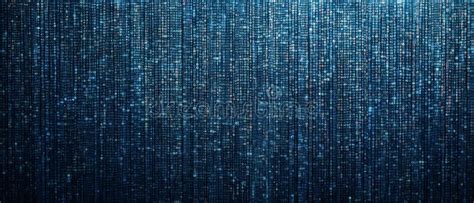 Digital Background Of Blue Binary Code Inspired By Cinematic Technology