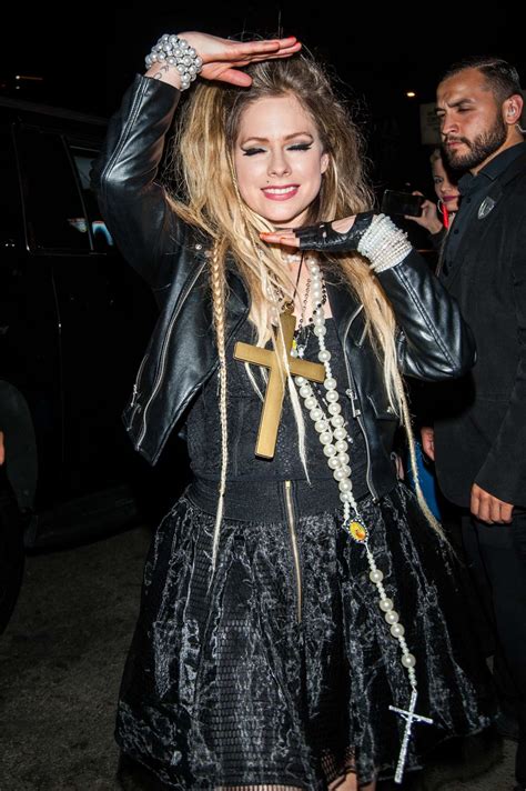 Avril Lavigne Casamigos Halloween Party Gotceleb