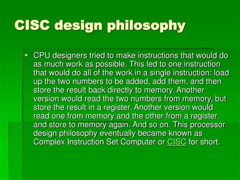 ppt cisc and risc powerpoint presentation free download id 5766181