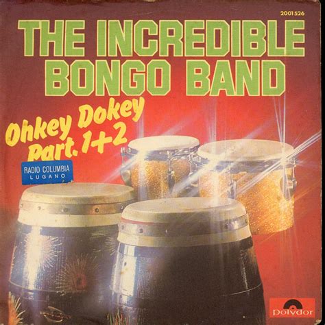 The Incredible Bongo Band Ohkey Dokey Part 1 2 Vinyl 7 1974