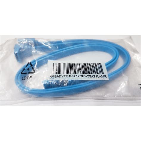 Gigabyte Original Sata 3 Straight 50cm Data Cable With One Side Locking