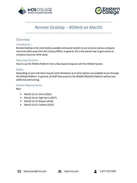 Remote Desktop Mac Pdf Mac Os Remote Desktop Services