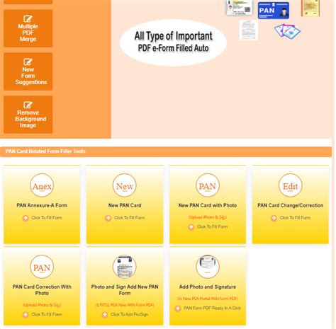 New Pan Card Or Update Pan Fillable Form Online Tools