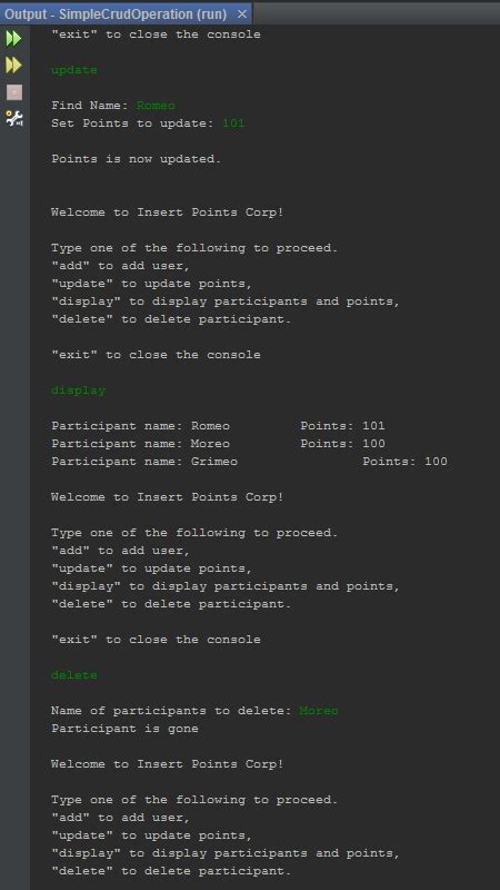 GitHub Grimeo Simple CRUD Operation In Java