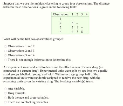 Solved Suppose That We Use Hierarchical Clustering To Group Chegg