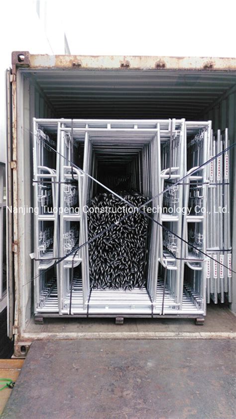 High Quality Walkthrough Frame Scaffolding Set For Export Frame Scaffold And Walkthrough Frame