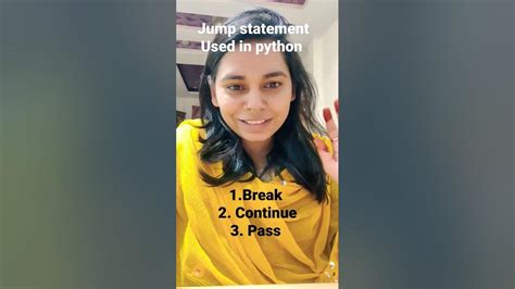 Jump Statement In Python Jumpstatement Break Nsclasses