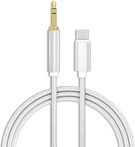 Aux Kabel USB C Auto - USB C naar Headphone Jack Audio Aux Kabel - 3,5 ...