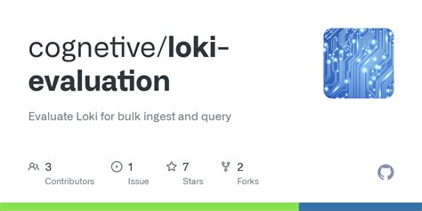 Github Cognetiveloki Evaluation Evaluate Loki For Bulk Ingest And Query
