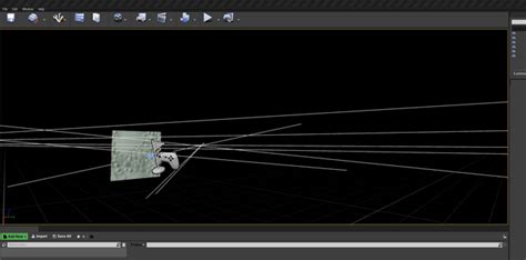 white lines in viewport in editor r unrealengine