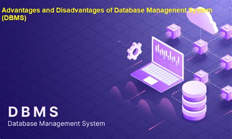 advantages and disadvantages of database management system dbms