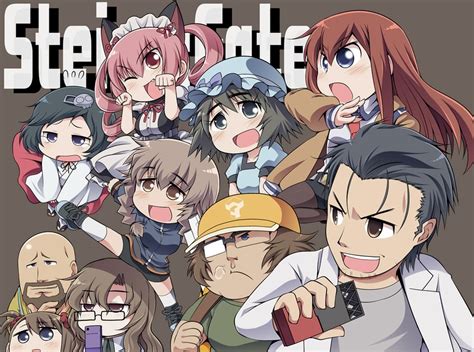 Makise Kurisu Okabe Rintarou Shiina Mayuri Amane Suzuha Urushibara