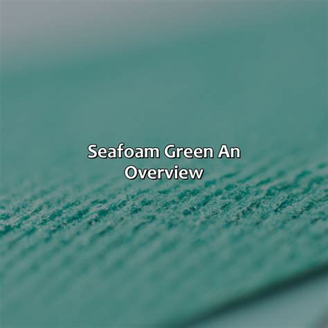 What Color Goes With Seafoam Green Colorscombo Com