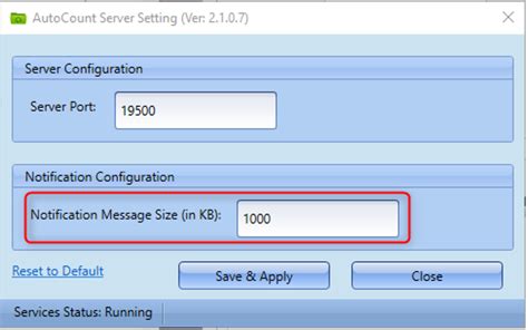 Accounting 20 Prompted Message Error Message Unable To Connect To
