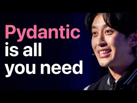adam mcmurchie on linkedin pydantic is all you need jason liu