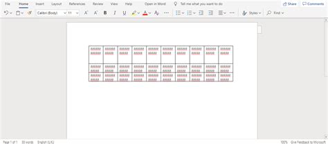 Pasting Large Tables From Word And Excel Overflow Out Of The Document