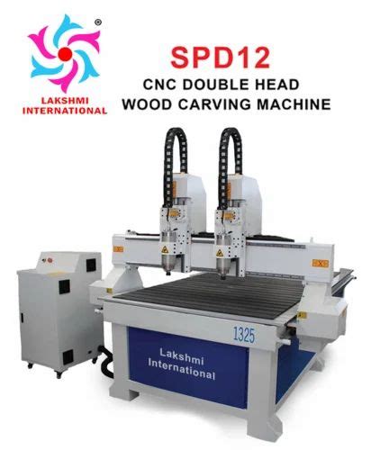 AUTOMATIC CNC DOUBLE HEAD ROUTER MACHINE SERVO SYSTEM KW At In Erode