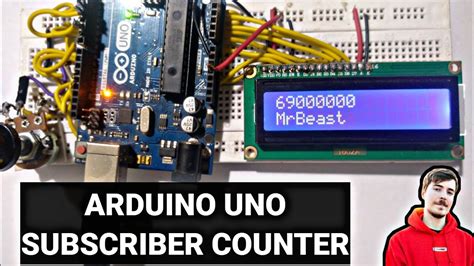 Arduino Uno Youtube Subscriber Counter Youtube