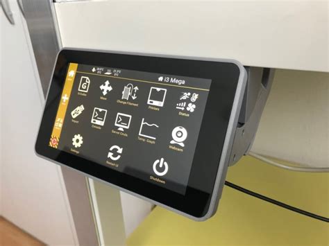 rpi 7″ touchscreen tilt mount for ikea lack printer enclosure 3d