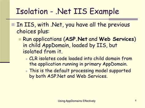 using application domains effectively ppt download