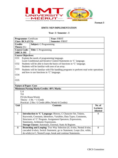 1 format 3 c programming pdf control flow computer engineering