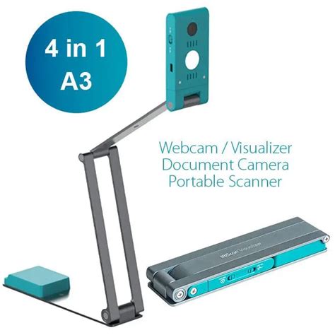 Iriscan Visualizer 7 4k Document Camera And Portable Scanner The