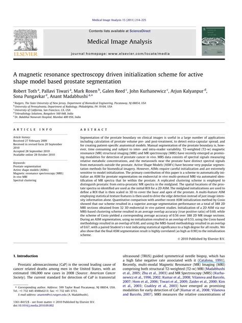 pdf a magnetic resonance spectroscopy driven initialization scheme