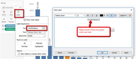 Text Labels Not Aligned In My Bar Chart