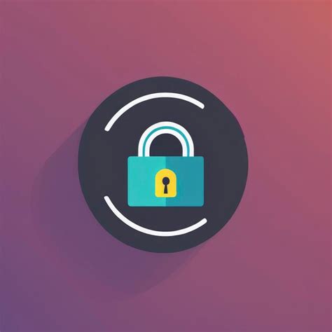 Premium Ai Image Minimalistic Cyber Security Icon Vector Clip Art Logo Illustration