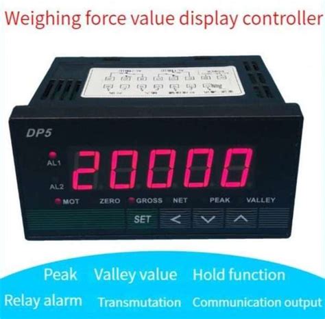 Weighing Instrument Weighing Controller Weighing Display Controller Torque Value Peak Force