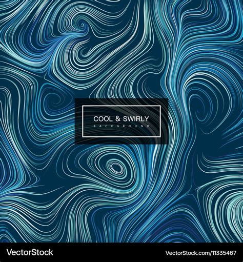 Abstract Artistic Curl Background Royalty Free Vector Image