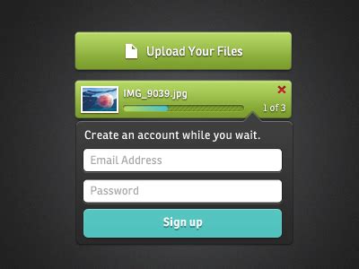 File Upload Concept By Jared West On Dribbble