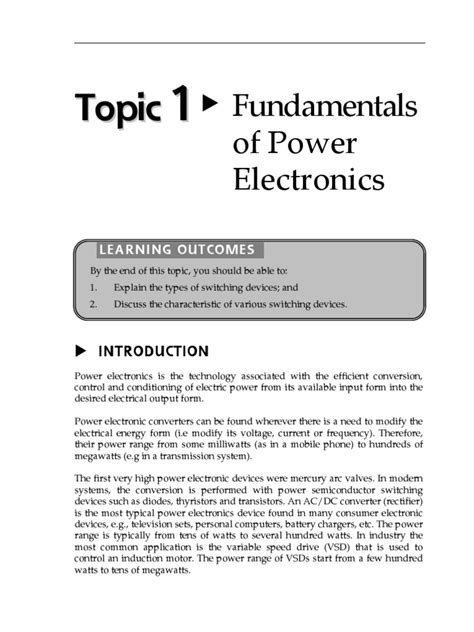 Fundamentals Of Power Electronics Pdf Transistor Power Electronics Fundamentals Of Power Electronics Pdf Transistor Power Electronics