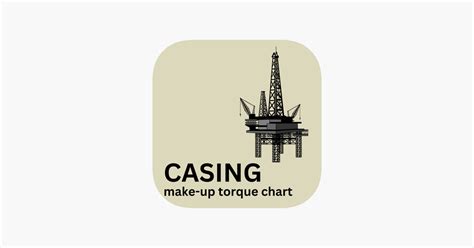 ‎casing Make Up Torque Chart On The App Store