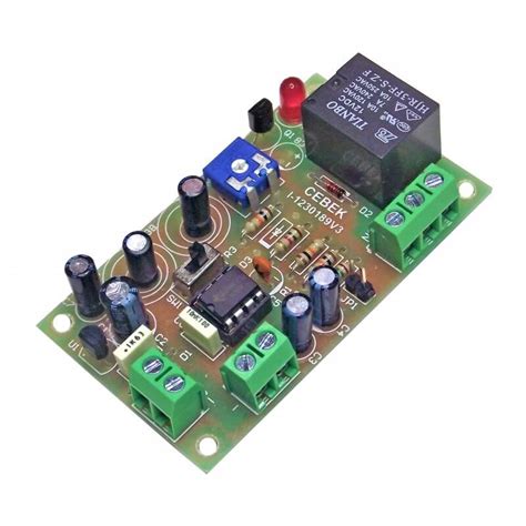 Cebek I 1 12vdc Delay Timer Relay Module 1 Second To 4 Minutes