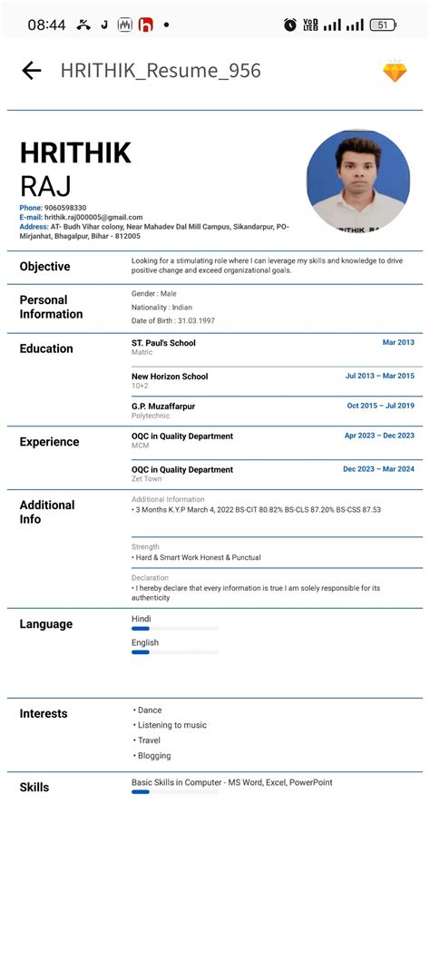 Hrithik Raj Posted On Linkedin