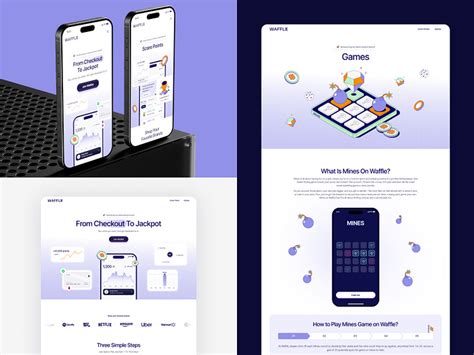 Waffle Pay Uiux Design For Fintech Websitemobile App By Afterglow