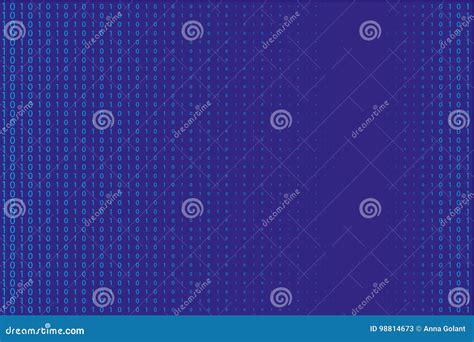 random numbers 0 and 1 background in a matrix style abstract digital
