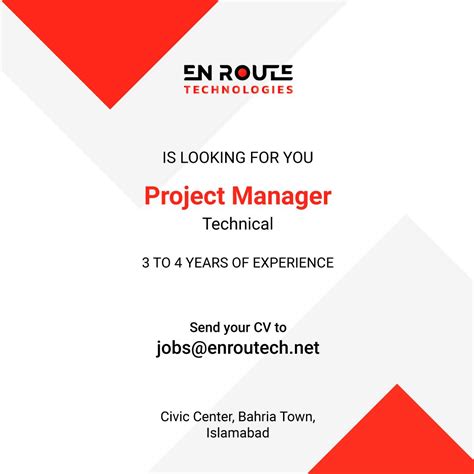 Sabahat Abid On Linkedin En Route Is Hiring A Project Manager