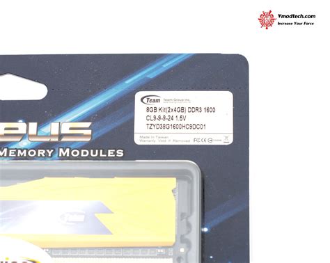 Team Zeus Pc3 12800 Ddr3 1600 Cl9 8gb Yellow Memory Kit Review Team Zeus Pc3 12800 Ddr3 1600