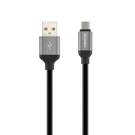 Cabo Usb Tipo C Turbo Fast Charge Refor Ado Type C Kimaster Preto Leroy Merlin