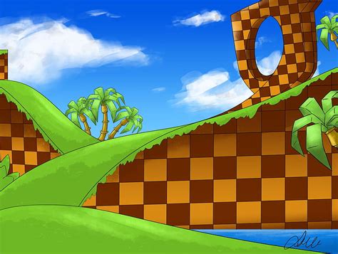 Sonic Level Background