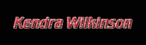 Kendra Wilkinson Logo Free Name Design Tool From Flaming Text