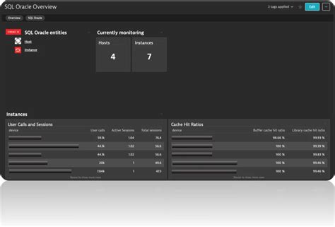oracle database monitoring and observability dynatrace hub