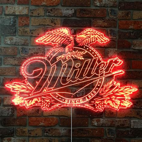 Miller Eagle Dynamic Rgb Edge Lit Led Sign Proledsign