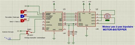 Programmation Commande par Arduino d un moteur pas à pas L297 L298